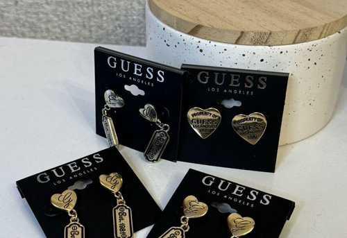 Серьги guess