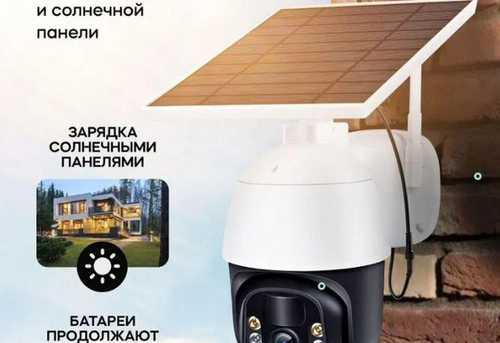 Камера видеонаблюдения 4g с симкартой и солнечной