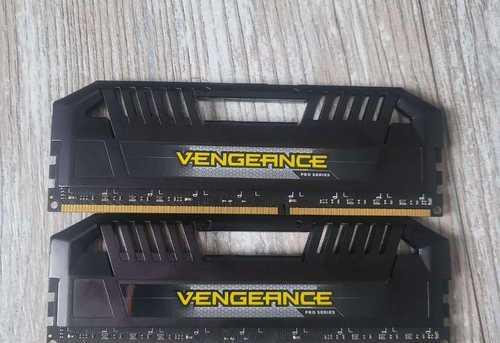 Оперативная память Corsair vengeance ddr3 8+8 16Гб