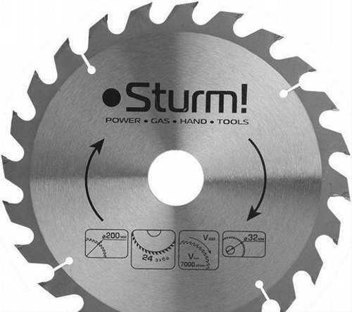 Пильный диск Sturm "9020-200-32-24T" 200 x 32 мм
