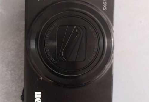Компактный фотоаппарат canon sx610hs
