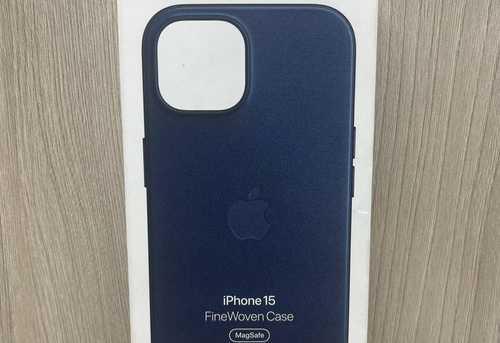 Чехол Apple FineWoven Case Magsafe iPhone 15