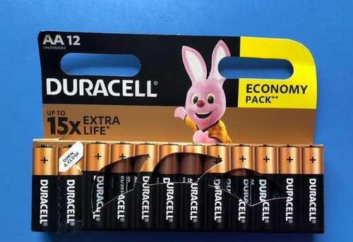 Батарейки пальчиковые Duracell упаковка 12 шт