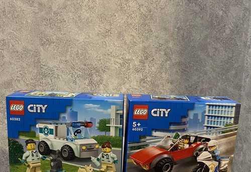 Lego City полицейская погоня, ветеренарный фургон