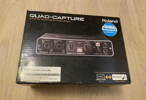 Звуковая карта roland quad capture UA-55