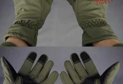 Тактические перчатки зимние Softshell -20