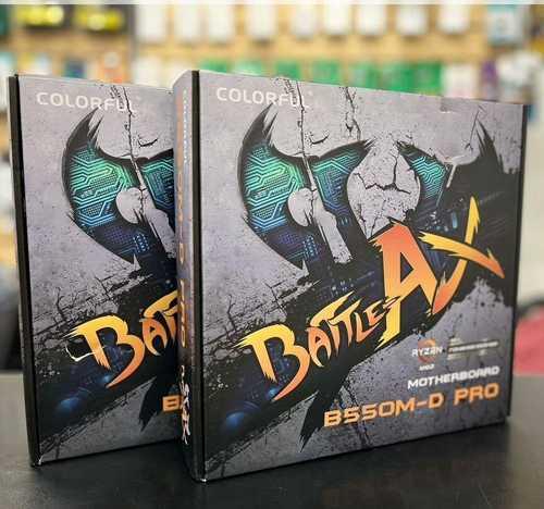 Материнская плата Colorful battle-AX B550M-D PRO V