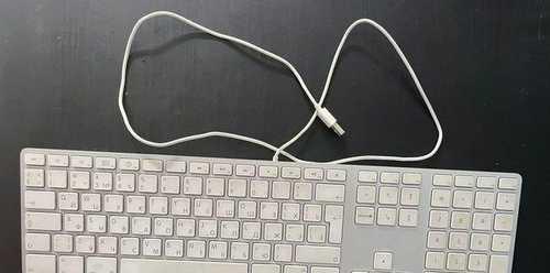 Клавиатура Apple USB Wired Keyboard (a1243)