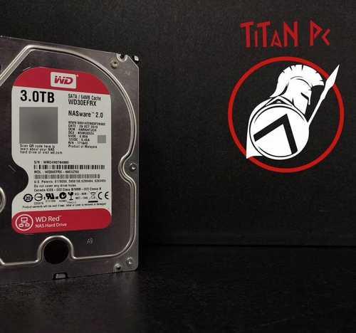 Hdd 3000gb 3tb WD RED / Обмен