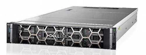 Сервер Dell R760 2x6442Y/8x32GB/2x1.2TB SAS/8x8TB