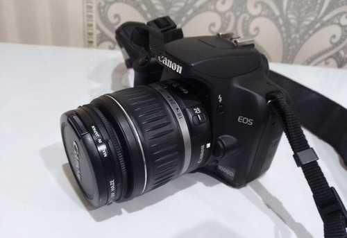 Зеркальный фотоаппарат canon 1000d