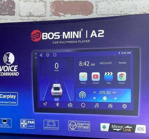 Магнитола Bos-mini A2 4/64gb