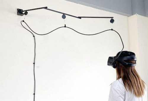 Кронштейн настенный крепления кабеля VR очков