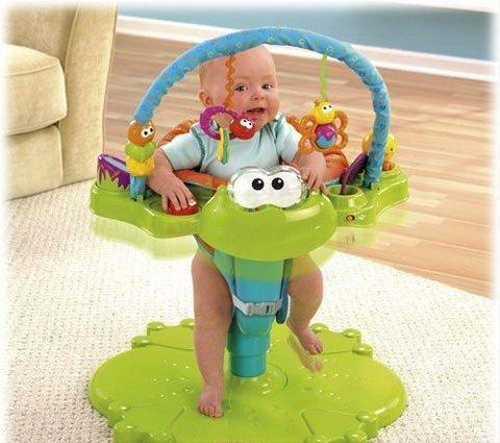 Прыгунки Fisher price веселый лягушонок