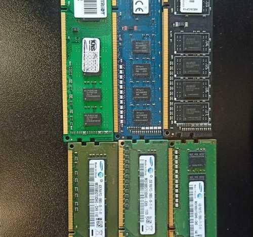 RAM озу DDR3 2Gb