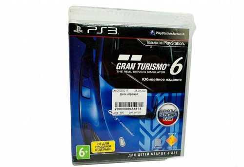 Игровой диск gran turismo 6 PS3 (кд23)