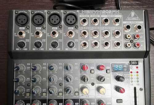 Микшерный пульт behringer xenyx 1202FX