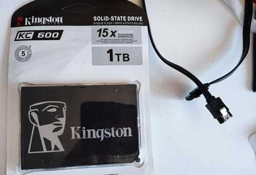 Новый SSD Kingston KC600 1 tb