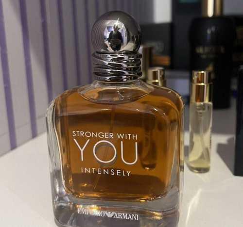 Emporio armani stronger with you intensely 100 мл