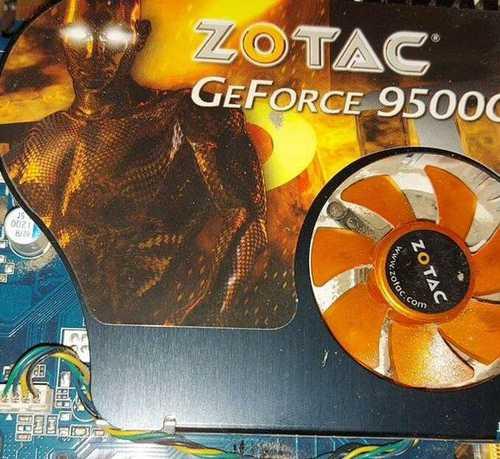 Видеокарта Zotac GeForce 9500gt 512 mb