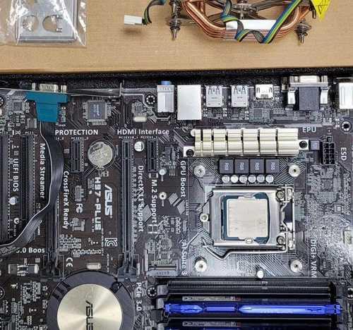 Комплект i7-4770   Asus H97-Plus  16Gb