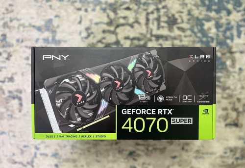 PNY RTX 4070 Super Gaming Verto OC Новые