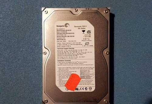 Жесткий диск Seagate 250 гб IDE ultraata