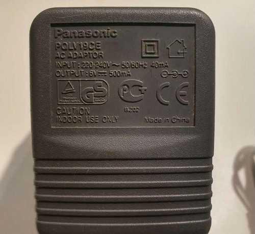 Блок питания Panasonic 6V - 500mA