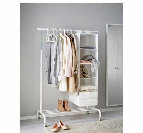 Вешалка напольная Rigga IKEA белая