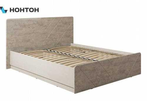 Кровать Амели 11.31 Н шелковый камень / бетон чика
