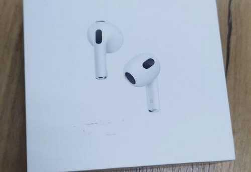 Наушники apple airpods 3 Оригинал с мегамаркета