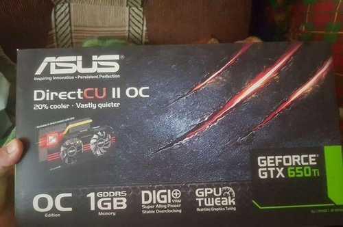 Видеокарта GTX 650Ti 1Gb DDR5