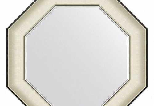 Зеркало Evoform Octagon BY 7439 54x54 белая кожа