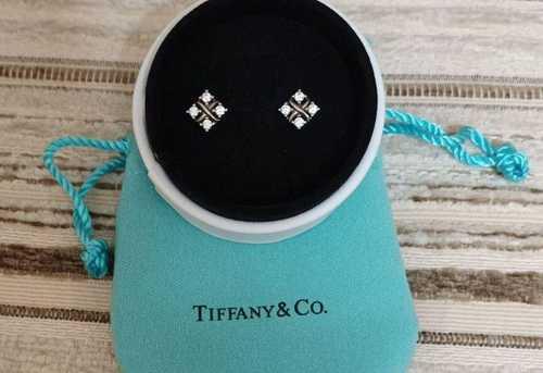 Серебряные серьги Tiffany and Co новые