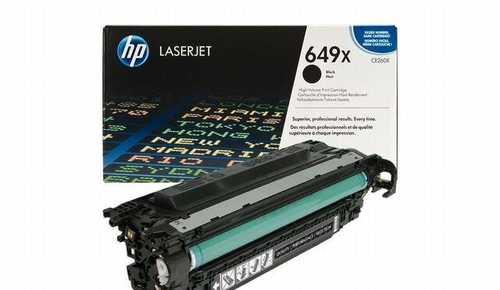 HP CE260X (649X) картридж черный (тех.упаковка)