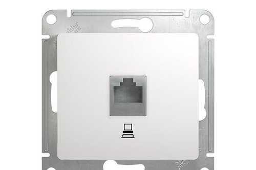 Розетка 1 пост компьютерная RJ45 schneider electri