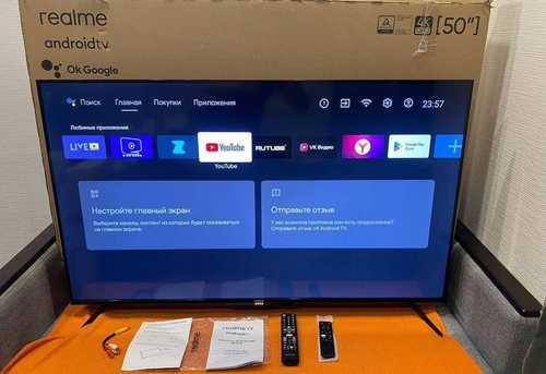 Телевизор Realme tv 50 RMV2005 UltraHD 4k SmartTV