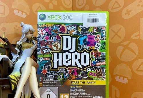 Xbox 360 Dj Hero (английская версия) б/у