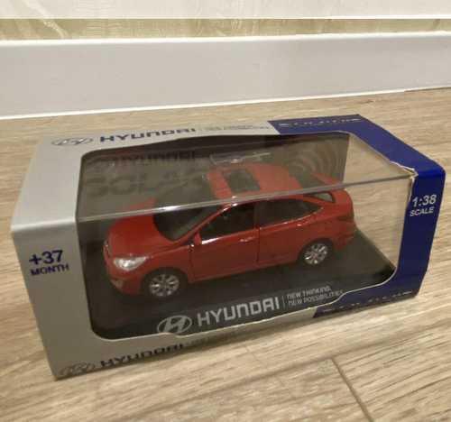 Модель автомобиля Hyundai Solaris 1