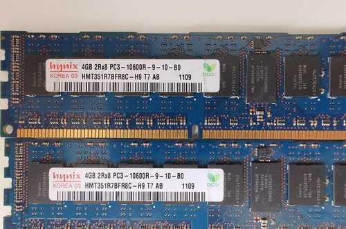 Hynix hmt351r7bfr8a-H9 4GB DDR3 1333 ECC REG