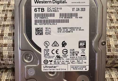 Жесткий диск Western Digital Ultrastar, 6 Тб