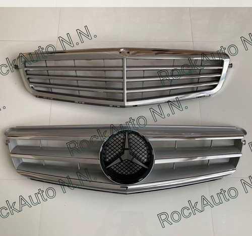 Решетка радиатора Mercedes C-Class W204 2006-2014