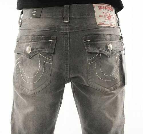 Джинсы True Religion серые