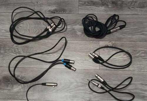 Микрофонные, акустические кабеля