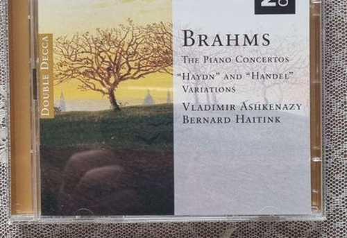 CD диски (2) В. Ашкенази исполняет концерты Брамса