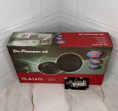 Новые автоколонки Pioneer TS-A1675 800W 16см