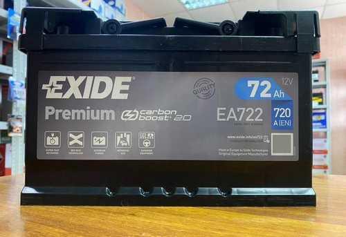 Аккумулятор Exide 72 Ач EA722 на Форд Опель Ауди