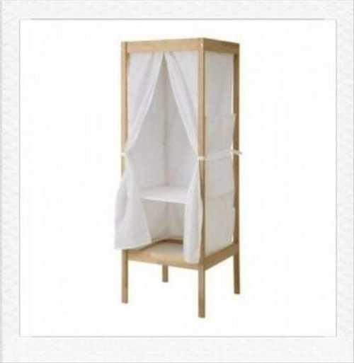 Лёгкий платяной шкаф для детской IKEA бу