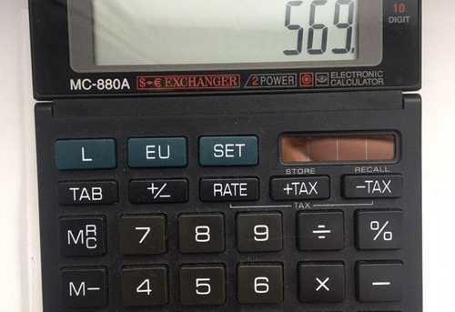 Калькулятор citizen мс-880А