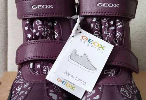 Geox геокс новые сапоги для девочки зима р.28